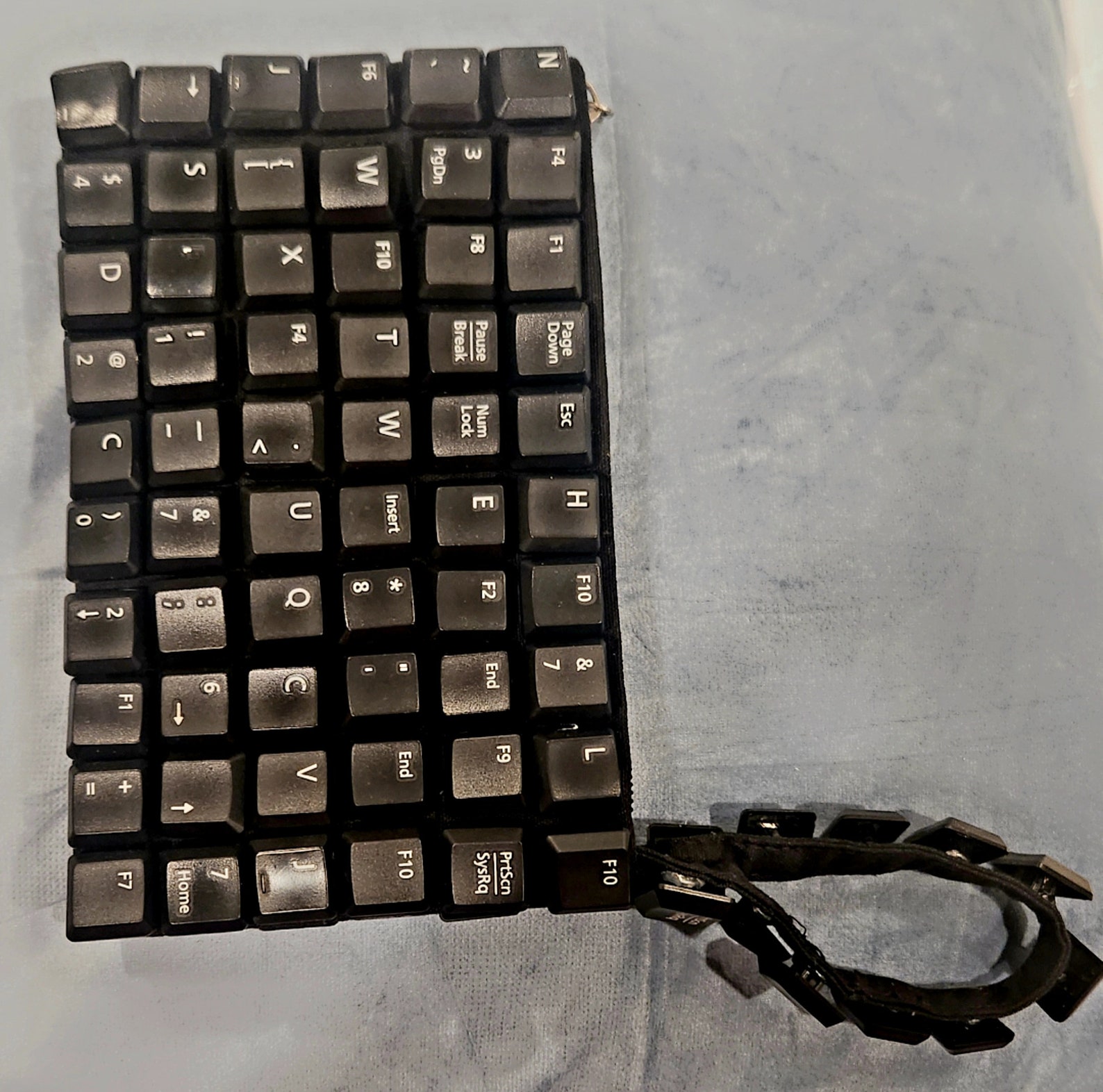 Black Computer Keyboard Wristlet Purse - Etsy
