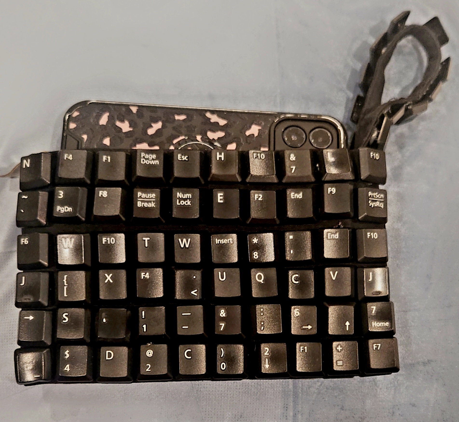 Black Computer Keyboard Wristlet Purse - Etsy