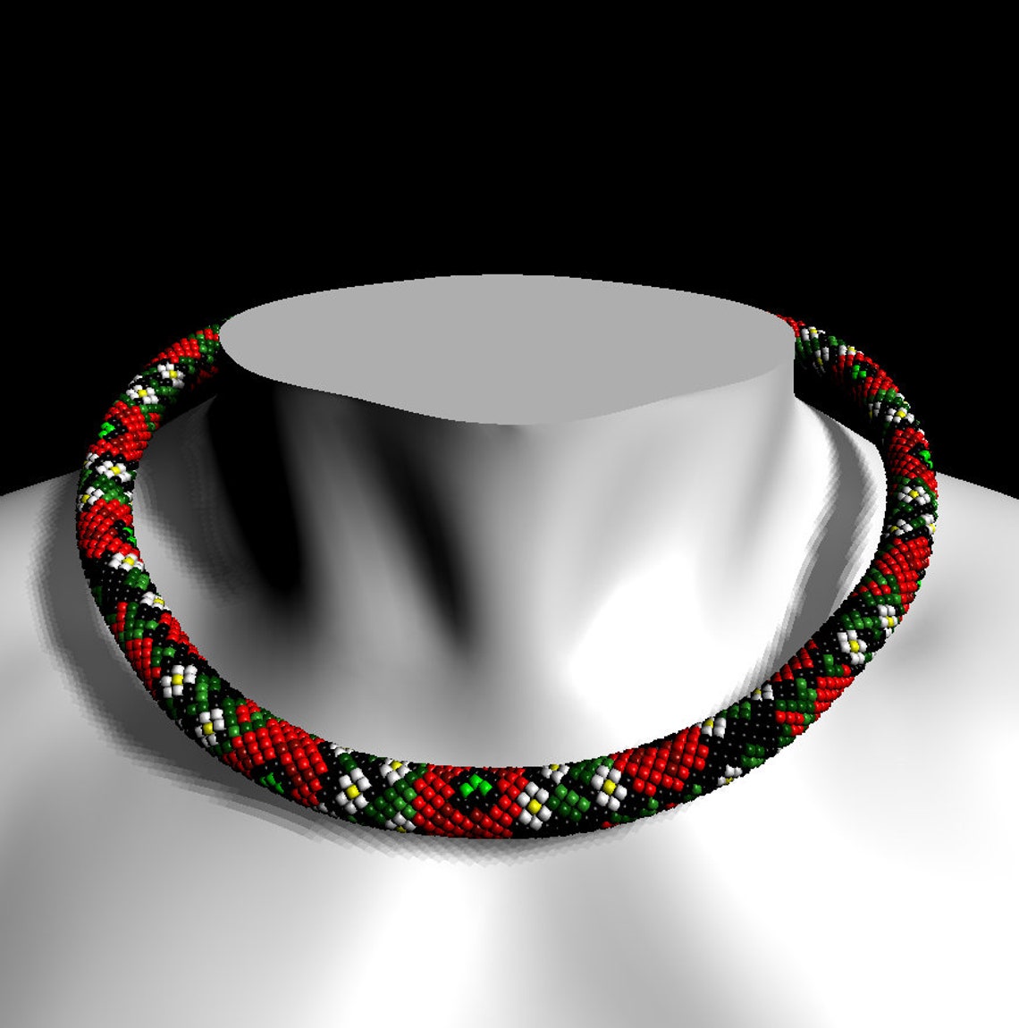 Bead Crochet Pattern flower Poppies and Daisies, Floral Bead Crochet ...