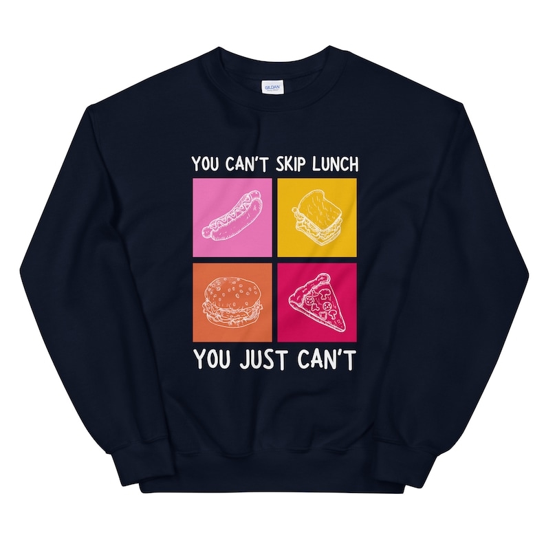 You Can't Skip Lunch Sweater, Hot Dog Sketch, Tim Robinson Sweater ...