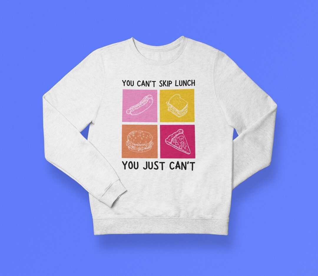 You Can't Skip Lunch Sweater, Hot Dog Sketch, Tim Robinson Sweater ...