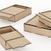 Laser Cut Sliding Lid Box Bundle - Etsy