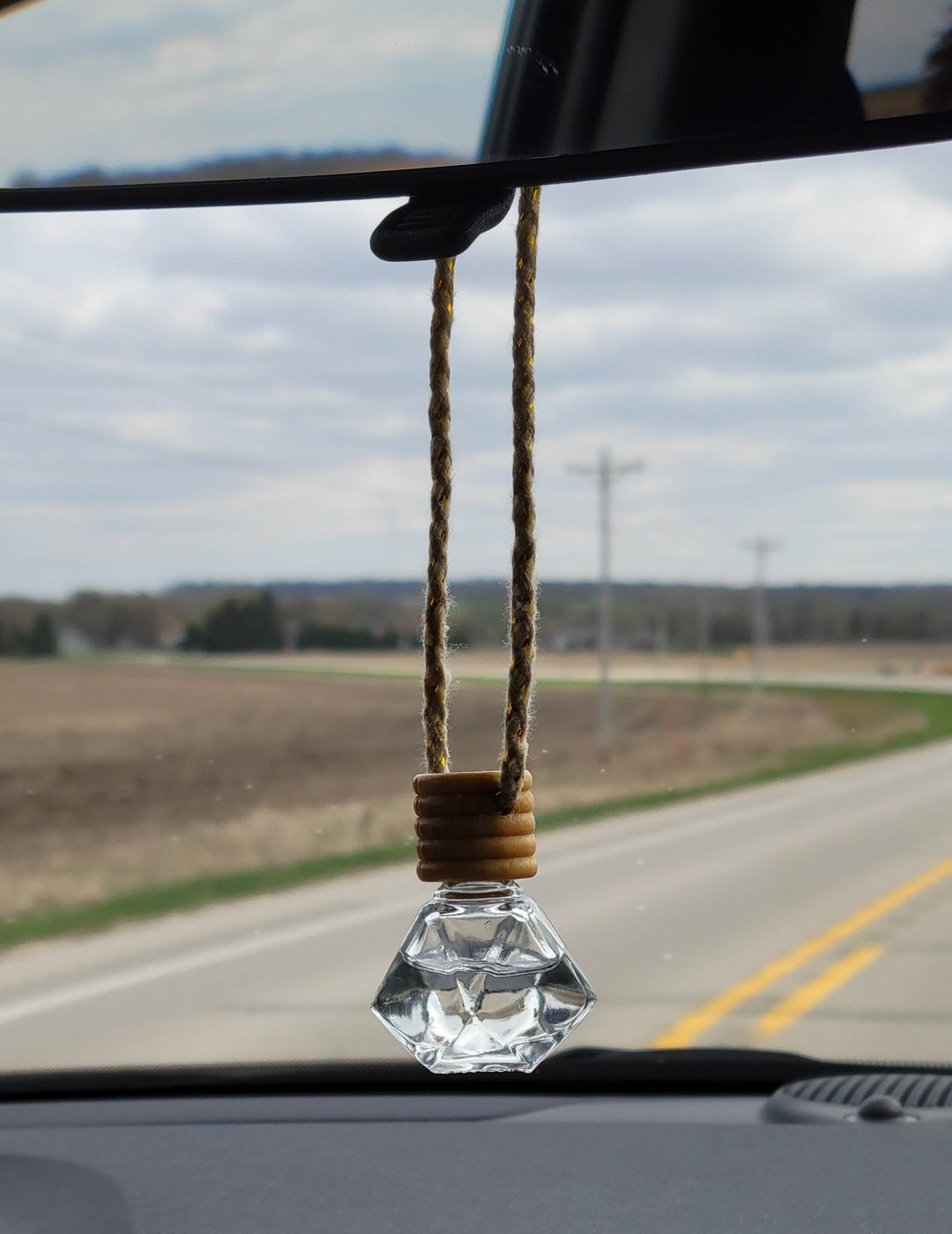 Car Diffusers | Glass Auto Air Diffuser Fresheners | Boho Style Air ...