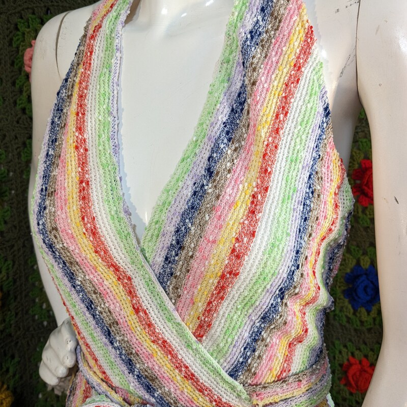 Rainbow Striped 70s - Etsy