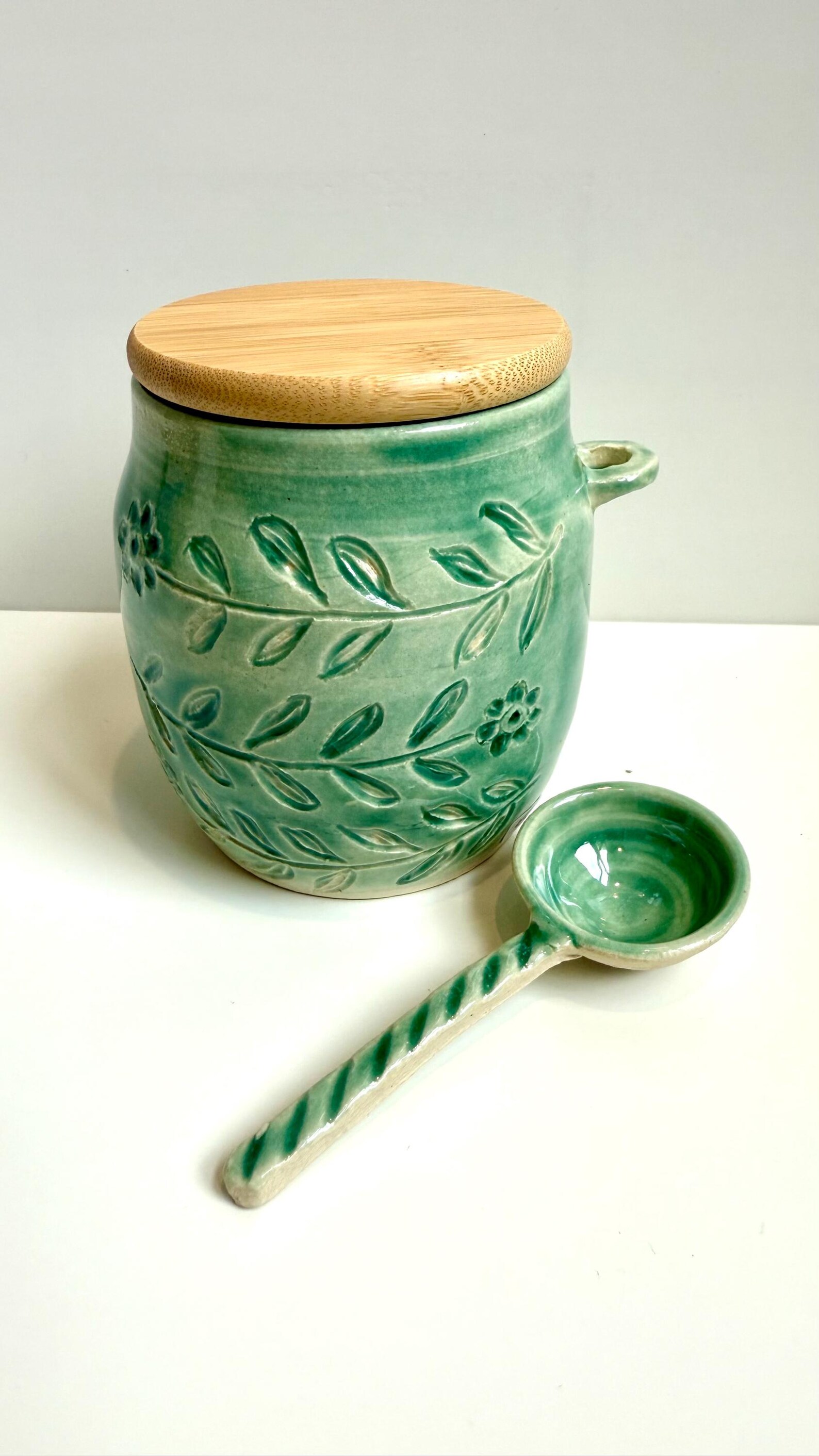 Coffee/ Tea Ceramic Jar (airtight Lid) - Etsy