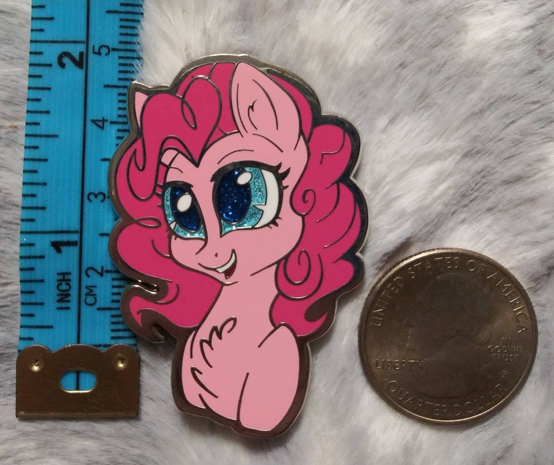 Pinkie Pie Mlp:fim 2 Cloisonne Pins by Gleamy Dreams - Etsy