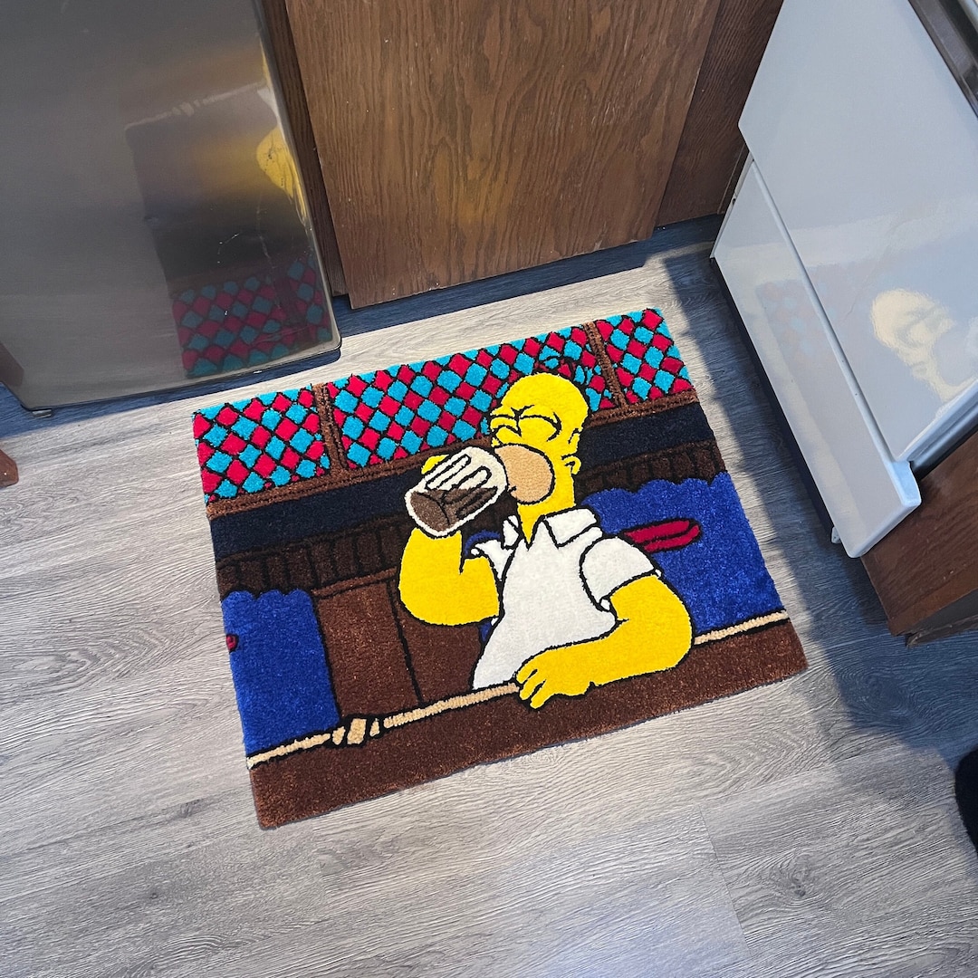 Homer Simpson Rug - Etsy