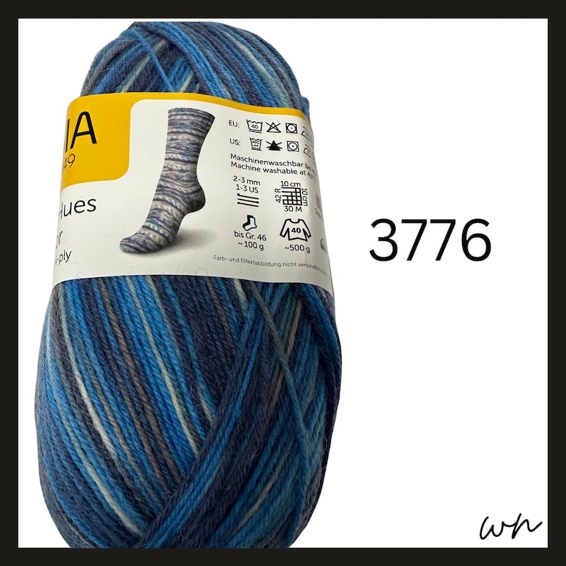 Regia Yarn Sock Tube: Pre-knit Blank, Custom Stitch Count - Etsy