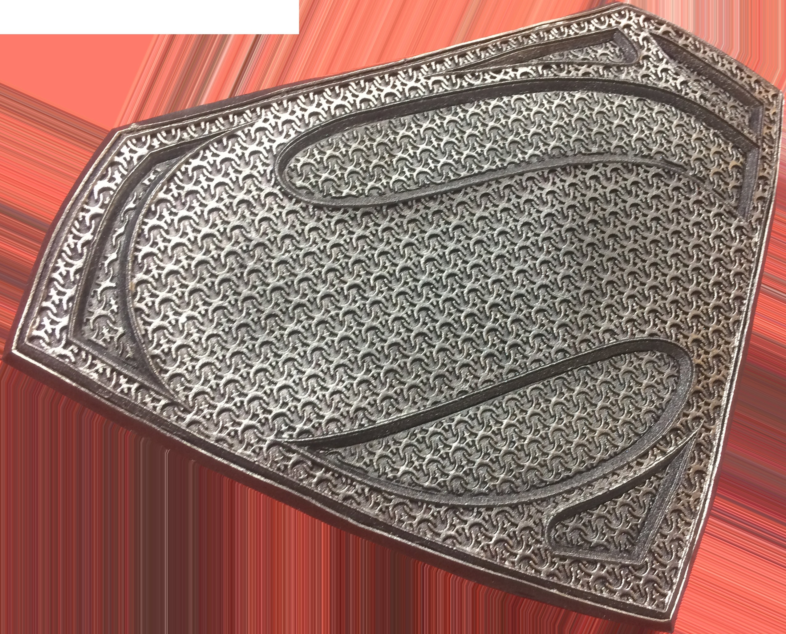 Superman Escudo Emblema Logotipo NEGRO VERSION NUEVO | Etsy