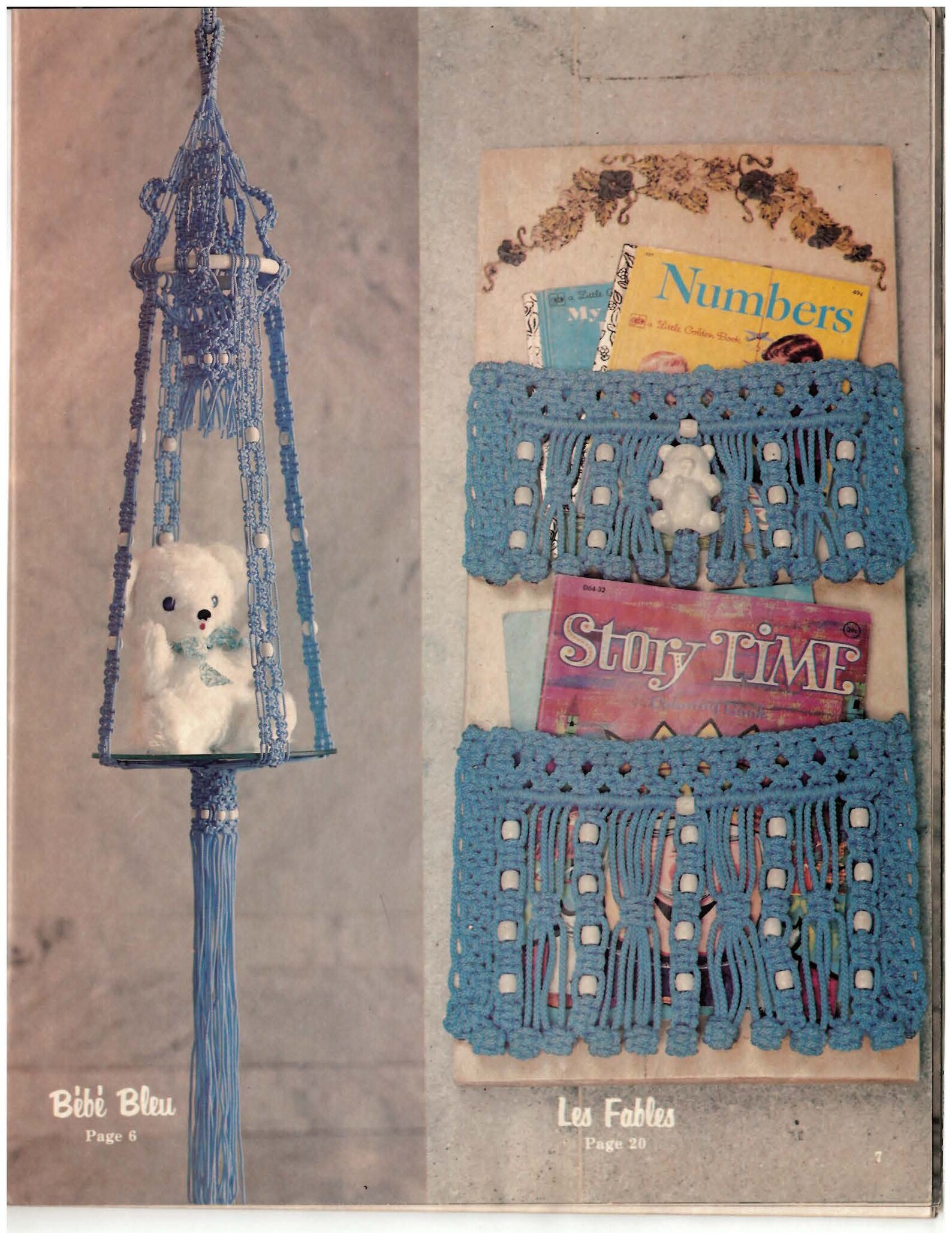 Vintage Macrame Book From 1977 With 20 Patterns PDF Download - Etsy