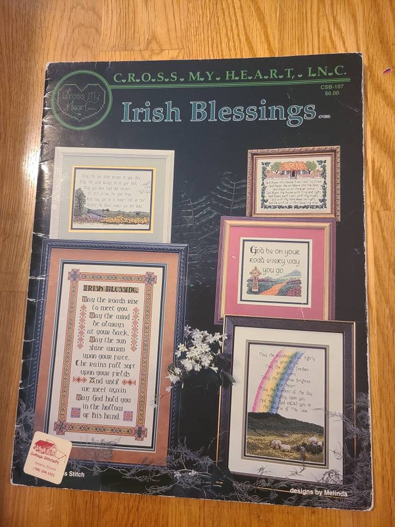 Irish Cross Stitch Patterns and Leaflets - Etsy