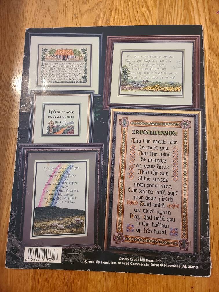 Irish Cross Stitch Patterns and Leaflets - Etsy