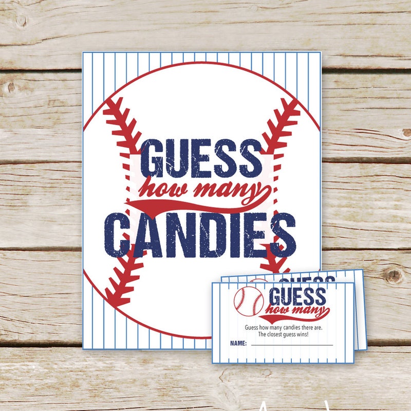 Baseball Candy - Etsy