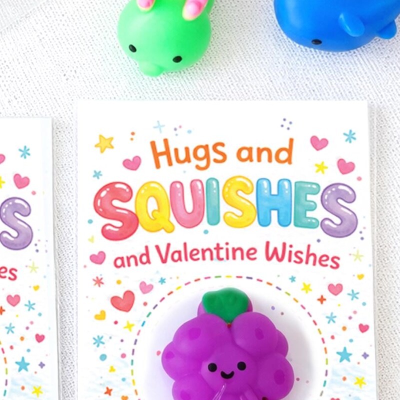 Squishy Valentine Card - Etsy