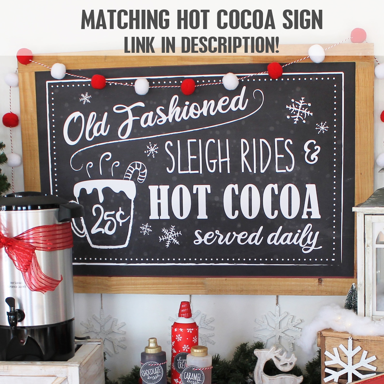 Hot Chocolate Bar Labels - DIGITAL PRINTABLE - Hot Cocoa Bar Labels ...