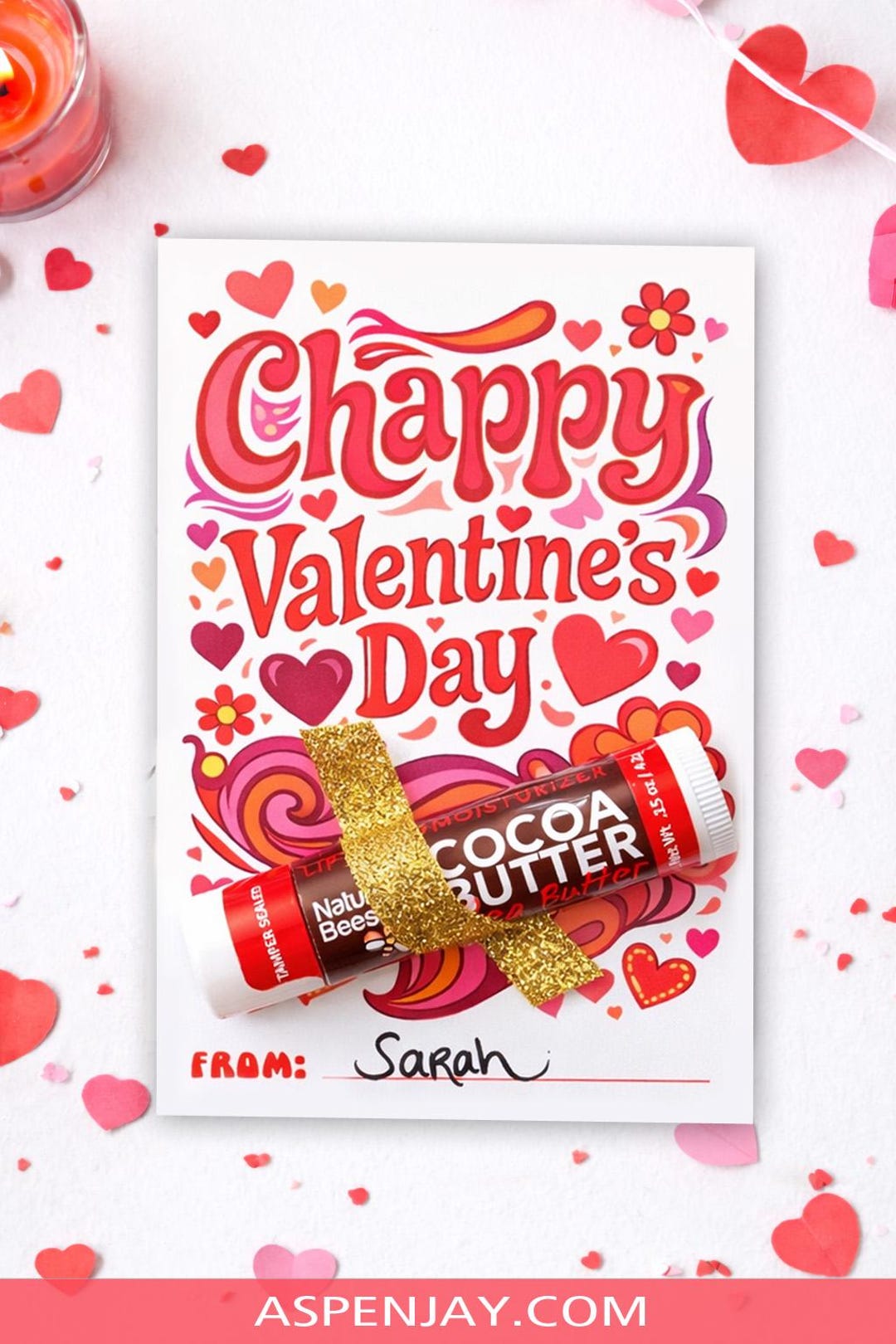 Chappy Valentine’s Day | Printable Valentine Cards | Retro 60s ...