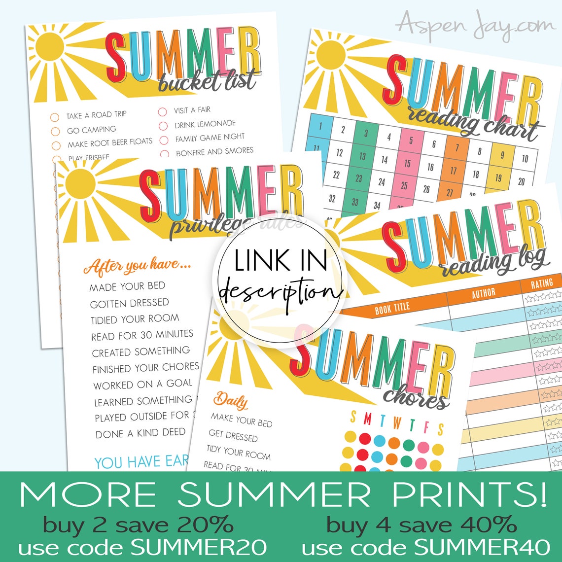 EDITABLE Summer Rules for Kids INSTANT DOWNLOAD Screen - Etsy