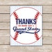 Baseball Favor Sign - INSTANT DOWNLOAD - Baseball Party Favor Sign ...