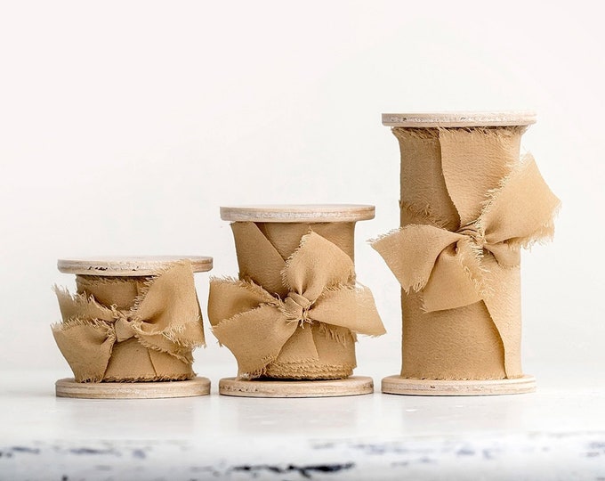 Pack of 15 Vintage Wooden Wood Thread Spools- Empty Spools, Used and ...