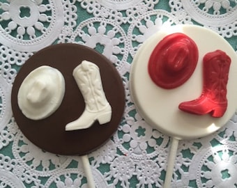 Chocolate Cowboy Hat - Etsy