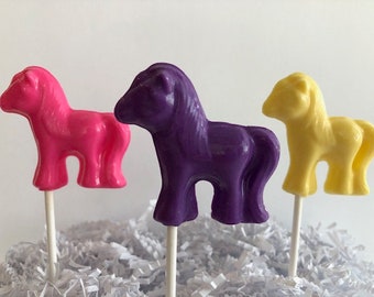 Chocolate Pony Favor - Etsy
