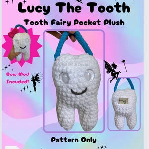 Lucy the Tooth Crochet Pattern - Etsy