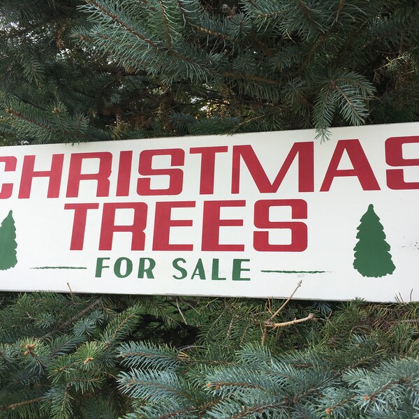 Christmas Tree Sign - Etsy