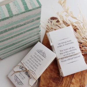 Personalized Memorial Tissue Packs | Funeral Facial Tissue Packets - Etsy