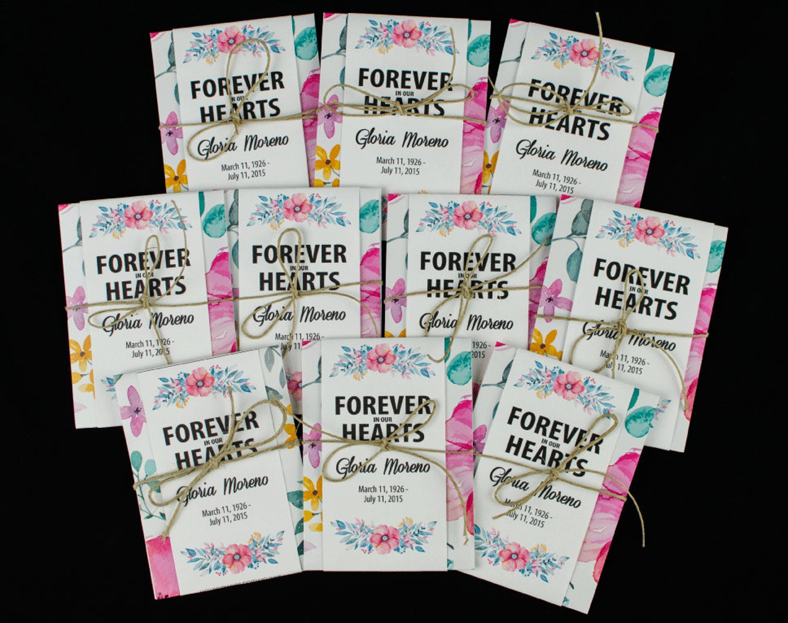 Personalized Memorial Wildflower Seed Packets - Etsy