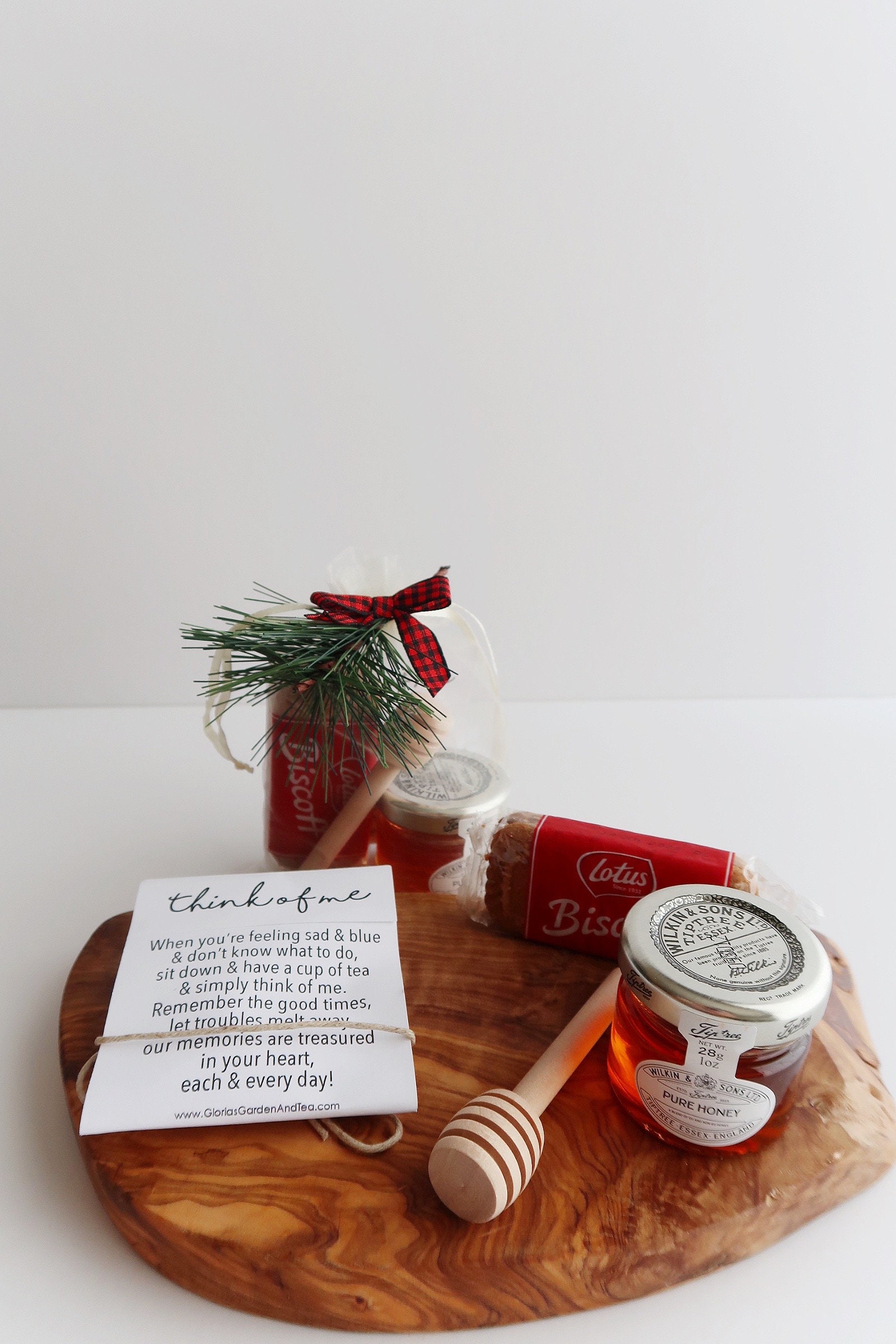 Personalized Tea Packet Holiday Remembrance Gift Set - Etsy