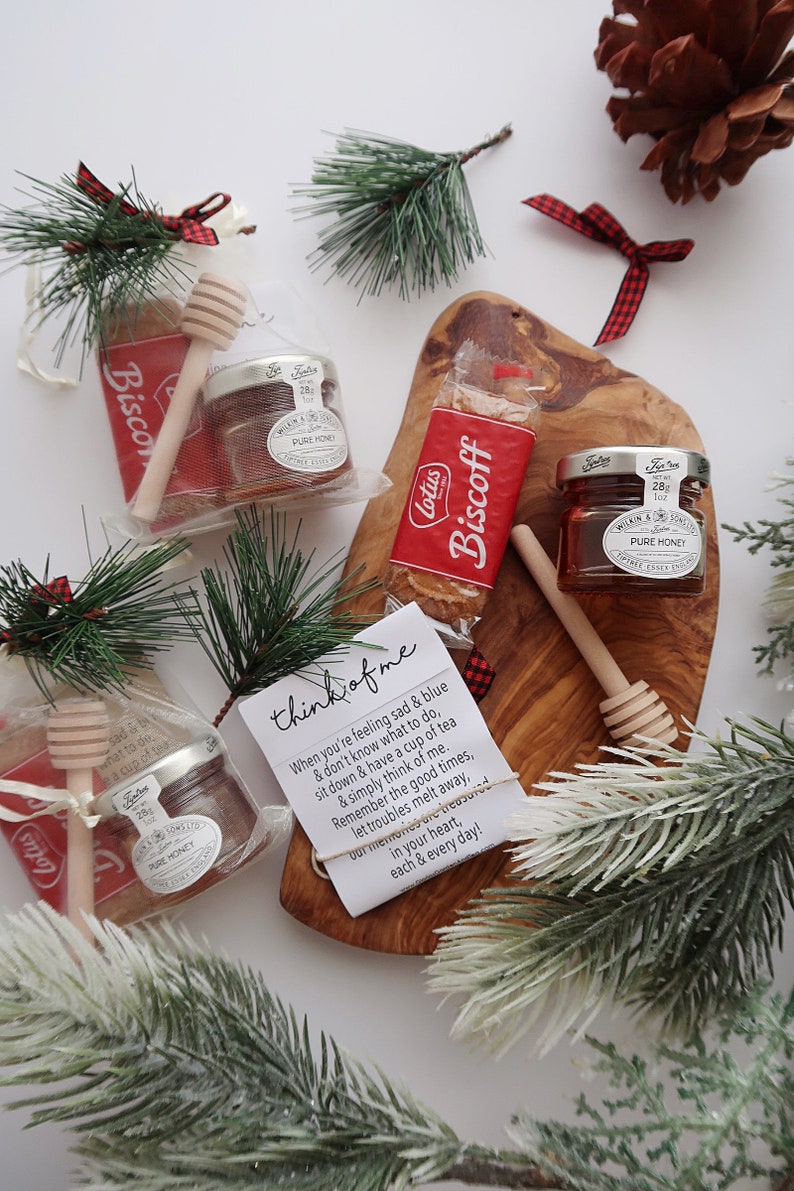 Personalized Tea Packet Holiday Remembrance Gift Set - Etsy