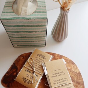 Personalized Memorial Tissue Packs | Funeral Facial Tissue Packets - Etsy