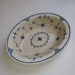 Antique Furnivals Denmark Blue & White Oval Serving Dish - Etsy