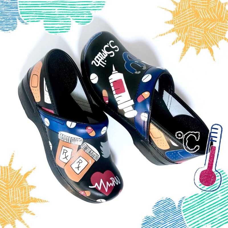Hand Painted Dansko - Etsy