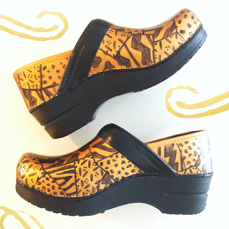Hand Painted Dansko - Etsy