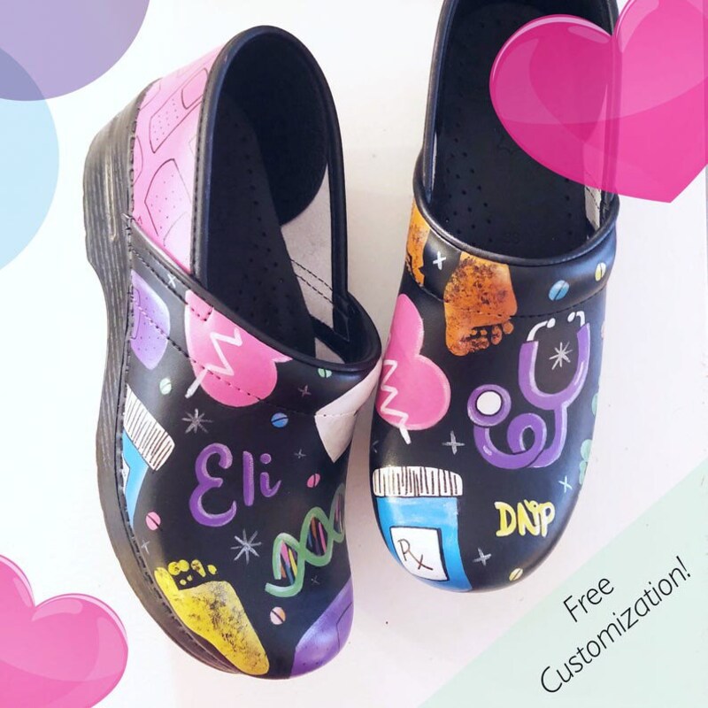 Hand Painted Dansko - Etsy