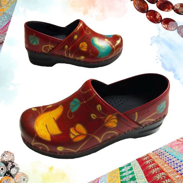 Hand Painted Dansko - Etsy