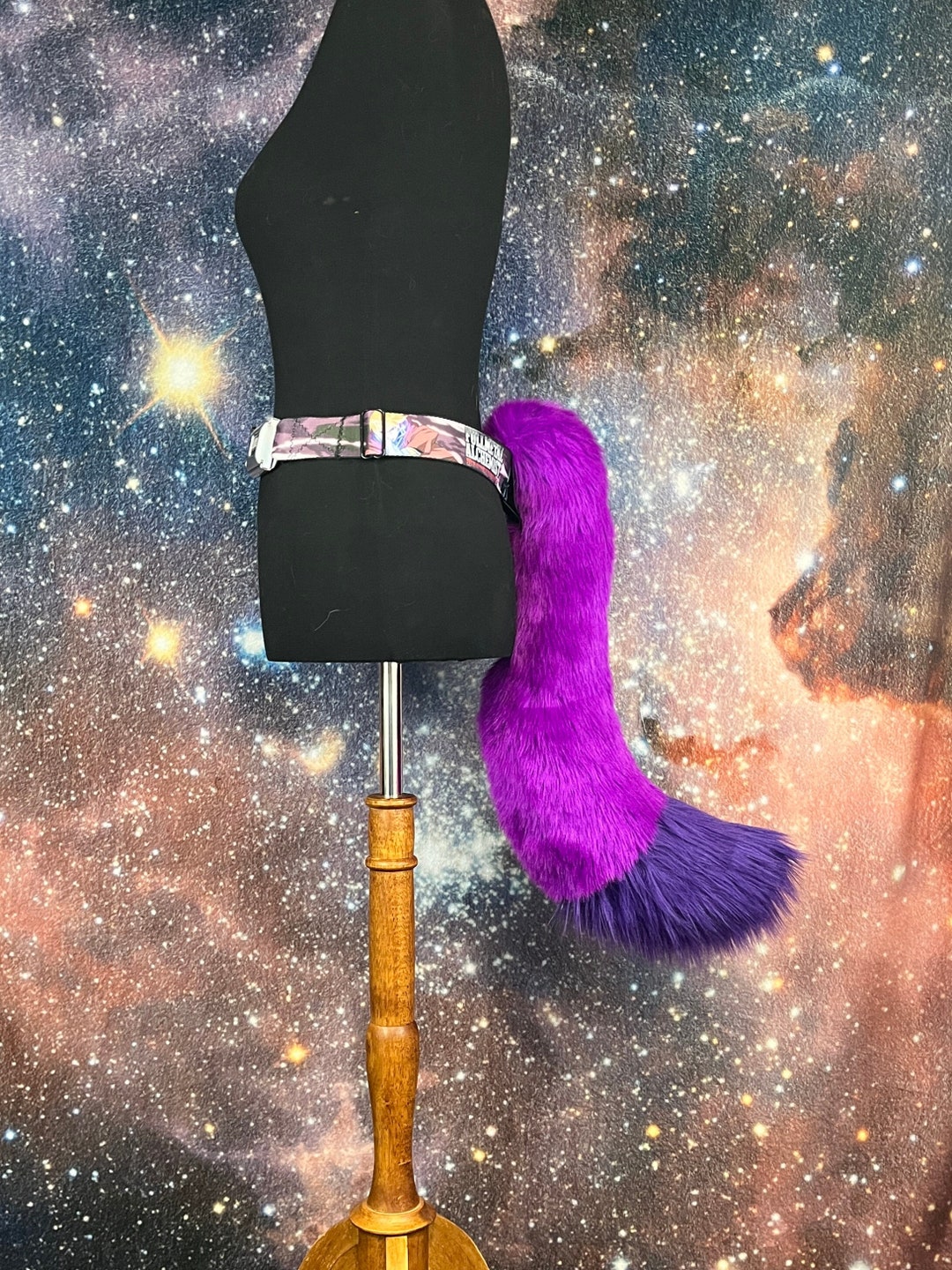 Large Purple Faux Fur Cosplay & Fursuit Tail - Etsy