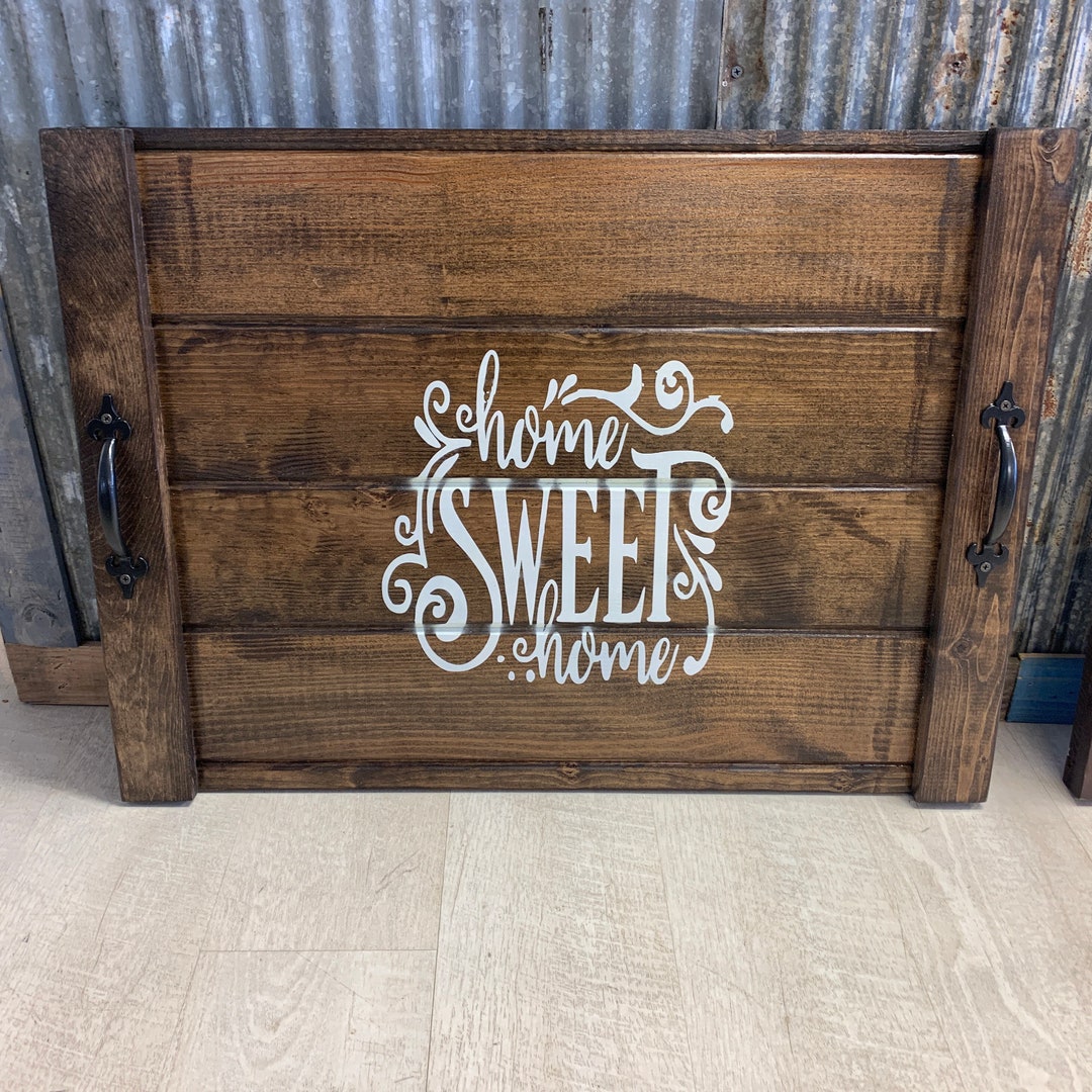 Home Sweet Home Wood Homemade Stove Cover Kitchen Decor - Etsy
