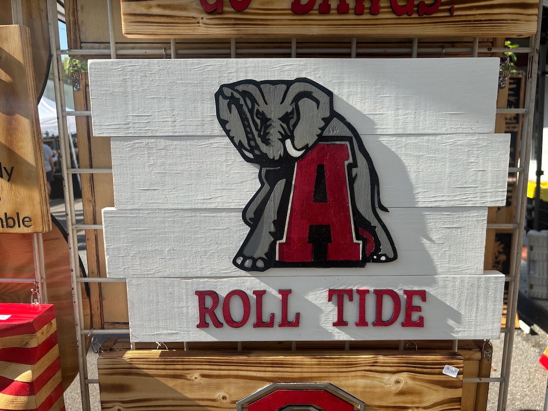 Alabama (wood) Sign - Etsy