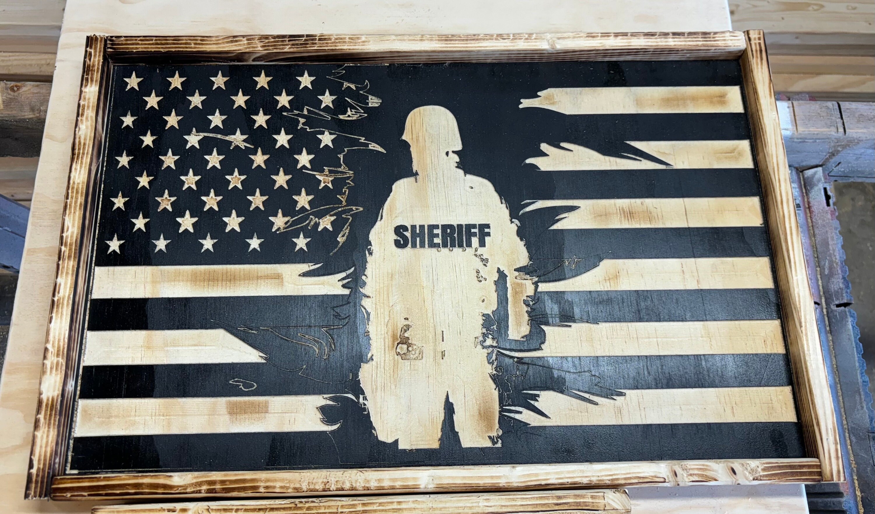 Sheriff Officer Flag - Etsy