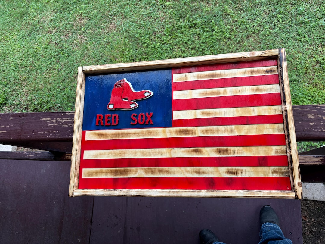 Boston Red Sox Flag - Etsy