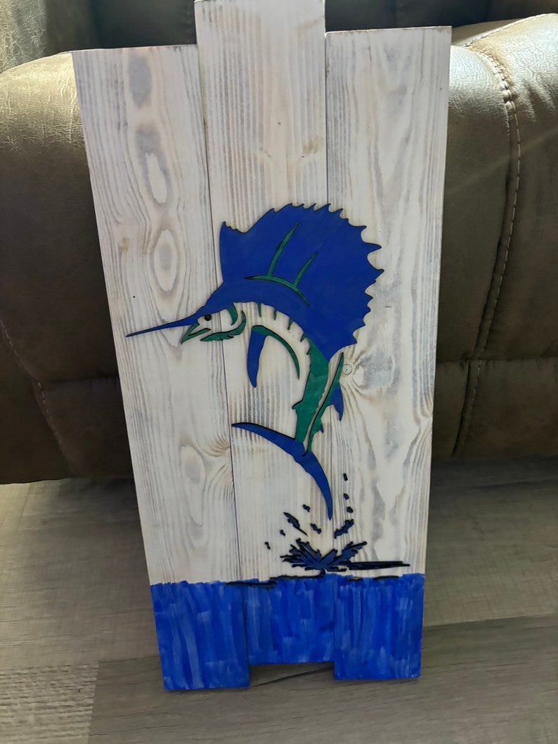 Marlin Sign - Etsy