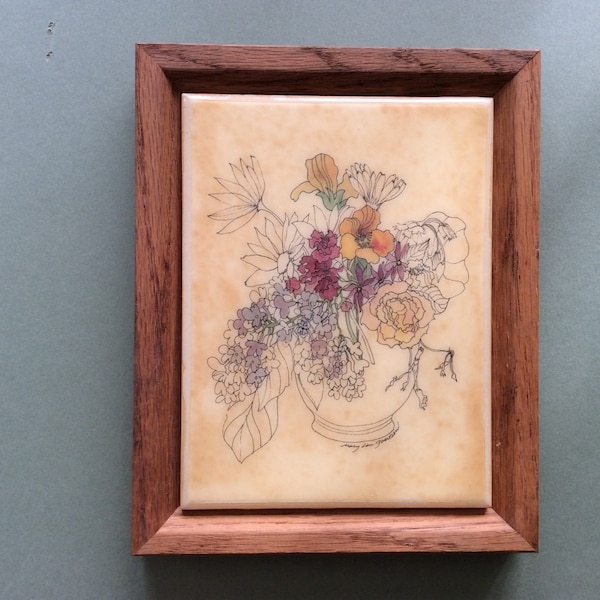 Ceramic Tile Art - Etsy