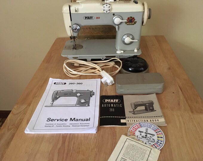 Pfaff 260 Automatic Sewing Machine - Etsy