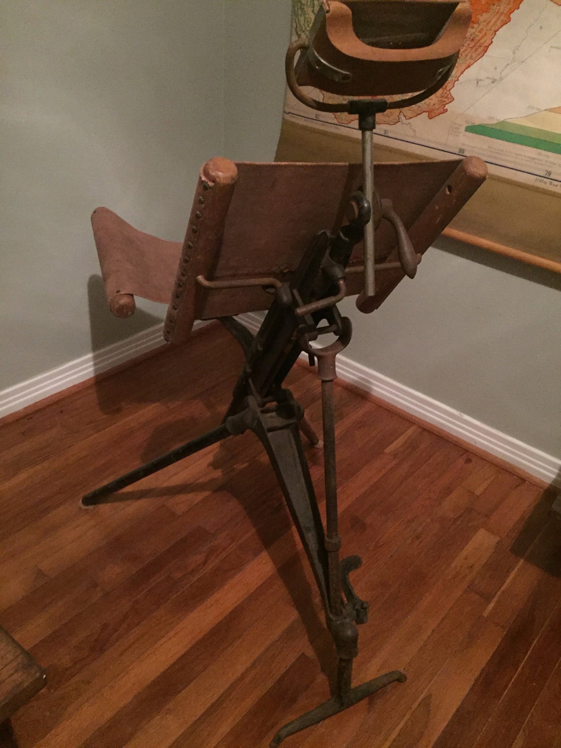 1895 S.S. White Portable Military Field Dentist Chair With Case - Etsy
