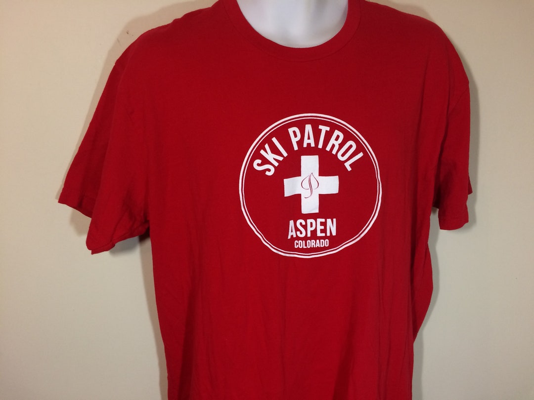 SKI PATROL ASPEN, Colorado -snowmass -adult T-shirt Xl N - Etsy