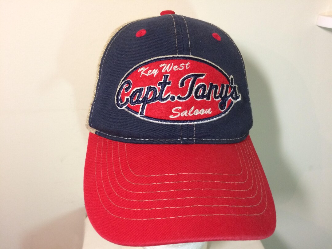 Ball Cap Adult- CAPT. TONY'S Key West, Saloon Bar Restaurant Florida - Etsy