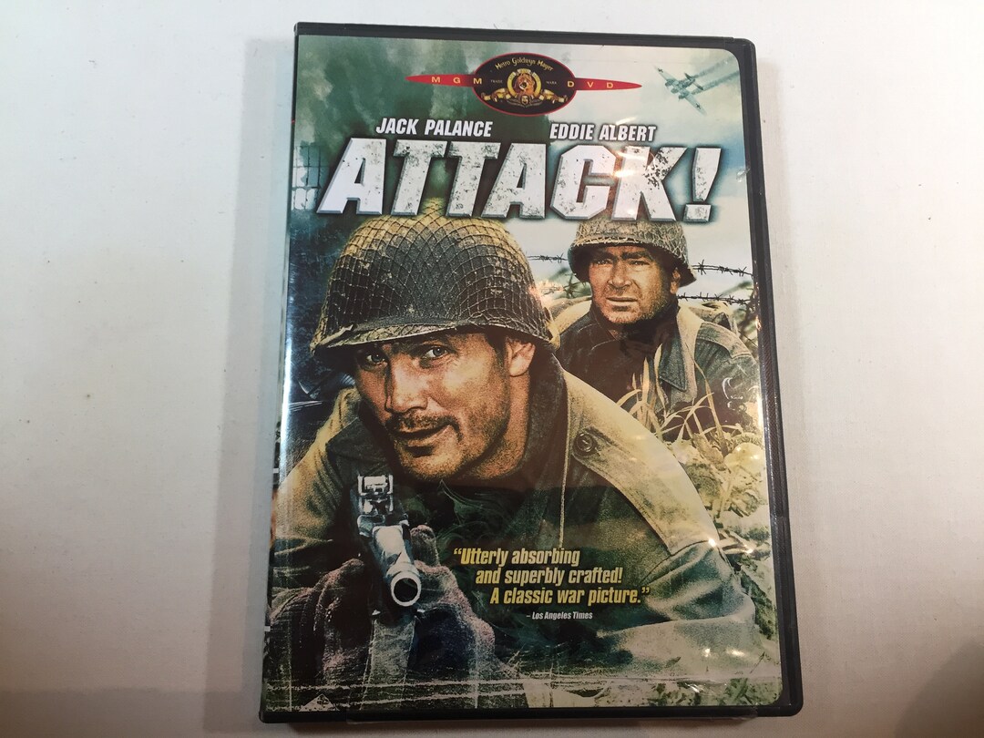 ATTACK- Jack Palance Eddie Albert Buddy Ebsen Lee Marvin B&w 1956/2003 ...