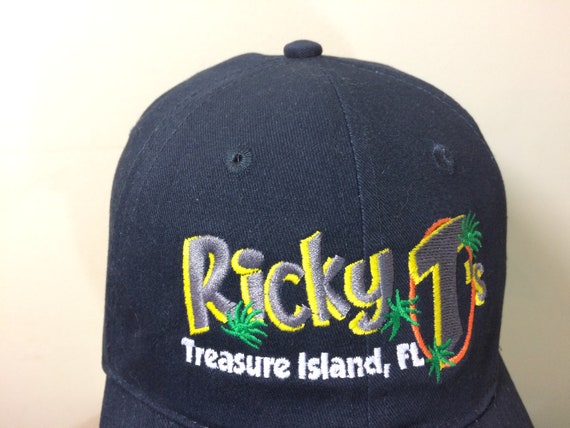 Ball Cap Adult- RICKY T'S Treasure Island, Florida Re… - Gem